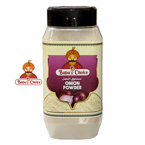 BABU'S CHOICE ONION POWDER-250GM – LAFFAN STORE