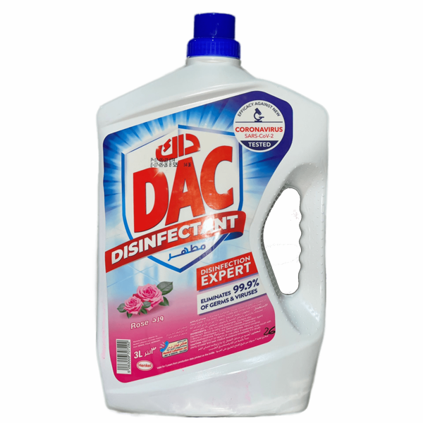 DAC BASE DISINFECTANT ROSE 3LTR – LAFFAN STORE