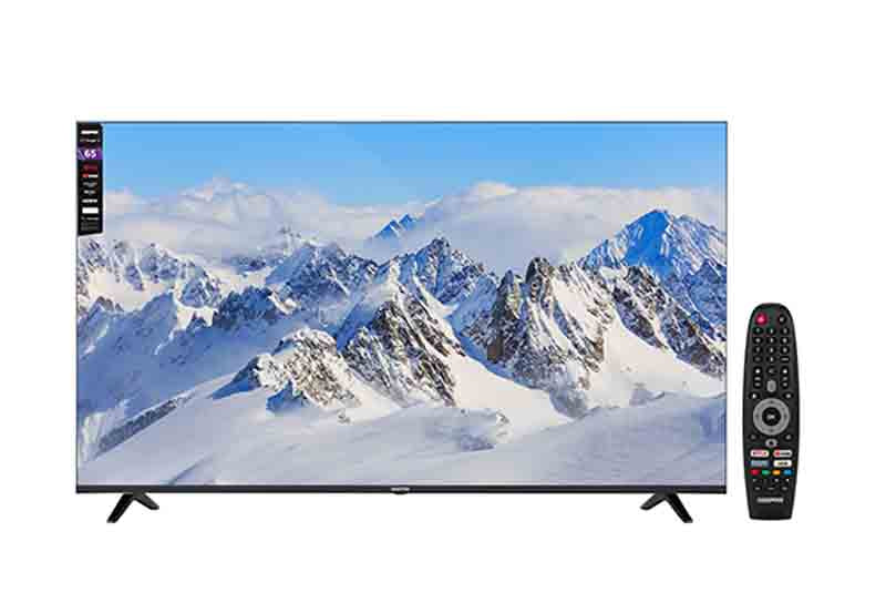 GEEPAS 65'' 4K UHD, GOOGLE, SMART LED TV- GLED6523SGXHD – LAFFAN STORE